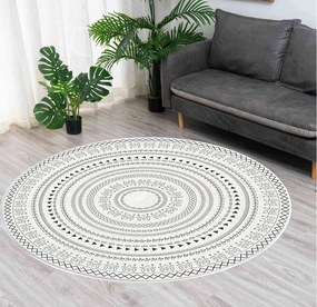 TZ Kruhový vzorovaný koberec Tina Rozměr: 100 cm