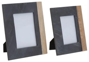 Šedý kamenný rámeček 18x23 cm Kata – Premier Housewares