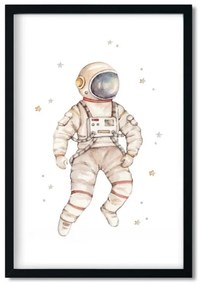 Plakát na stěnu do dětského pokoje ASTRONAUT Rozměr: 40 x 50 cm