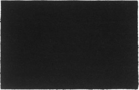 Rohožka před dveře černá 65 x 100 cm kokosové vlákno 155578
