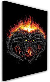 Gario Obraz na plátně Pán prstenů, démon Morgoth - Dr.Monekers Rozměry: 40 x 60 cm