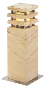 Moderní venkovní stojací lampa pískovcová 40 cm - Grumpy