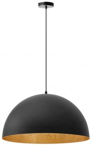 Stropní svítidlo BORA černé 50 cm