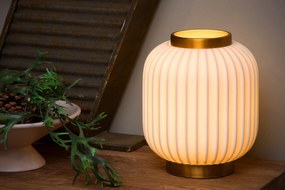 LUCIDE Stolní lampa Gossa, průměr 19,5cm