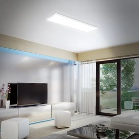 Briloner 7404-016 - LED RGBW Stm.  přisazený panel LED/22W/230V 4000K + DO