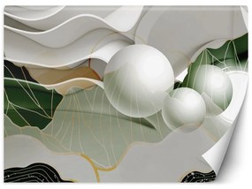 Gario Fototapeta Abstraktní vlny, koule Materiál: Vliesová, Rozměry: 200 x 140 cm