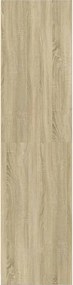 Šatní skříň dub sonoma 80 x 50 x 200 cm kompozitní dřevo 3307722
