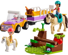 LEGO FRIENDS Přívěs s koněm a poníkem 42634 STAVEBNICE 2242634