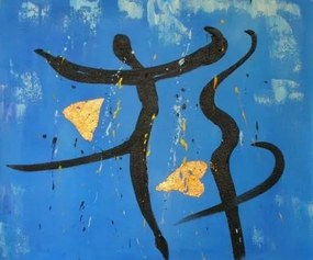 Létající lidé - 90 x 120 cm