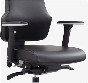 Ergonomická kancelářská židle MOSH Elite F – černá