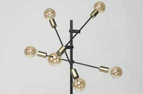 Stojací designová lampa Sydney Bulb Gold