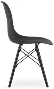 Jídelní židle OSAKA černá (černé nohy)