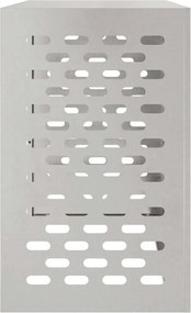 vidaXL Ochrana klimatizace Stříbrná 110 x 50 x 80 cm