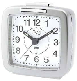 JVD Šedý bateriový Budík JVD quartz SR952.5