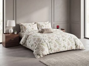 Povlečení z Renforcé bavlny FLORWELLA bílé Rozměr povlečení: 2 ks 70 x 90 cm | 200 x 220 cm