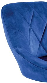 HALMAR H101 barová židle tmavě modrá