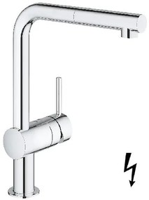 Grohe Minta - Dřezová baterie s výsuvnou koncovkou, chrom 31397000