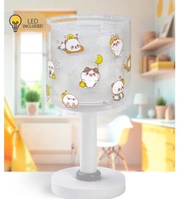 Dalber 41761E - LED Dětská lampička KAWAII FRIENDS 1xG4/4W/230V šedá