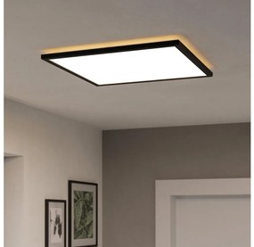 Eglo 901457 -LED St. koupel. svítidlo ROVITO-R 17W/230V 50x50 cm IP44 černá + DO