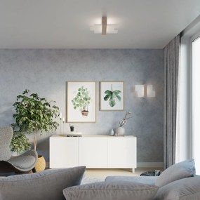 Sollux Lighting Nástěnné svítidlo FENIKS 1 přírodní dřevo