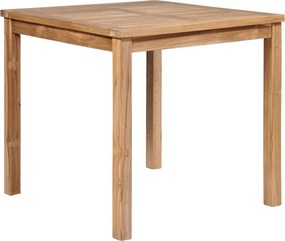 vidaXL Zahradní stůl 80 x 80 x 77 cm masivní teakové dřevo [44996]