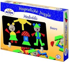 Detoa Magnetické puzzle Medvědi / od 3 let