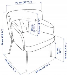 IKEA BINGSTA Křeslo Vissle tmavě žluté