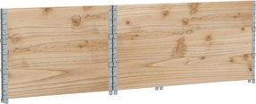Zahradní truhlík 120 x 80 cm masivní borové dřevo 3295423
