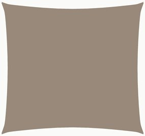 Stínící plachta oxfordská látka čtvercová 4 x 4 m taupe 135414