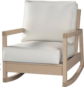 Potah na křeslo IKEA Lillberg barva šedá látka lesklé, pletený vzor, sametová