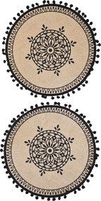 Sinsay - Sada 2 prostírání - béžová
