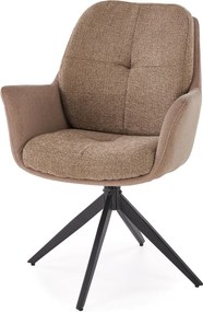 HALMAR K591 židle hnědá