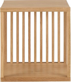 Nástěnná police Wellington 34 cm dub přírodní