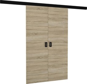 ADRK Furniture Posuvné nástěnné dvoukřídlé dveře TOPPO 160 ADRK-SD-Top-160-S
