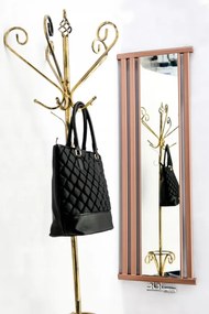 Regnis Kalipso Mirror, topné těleso 500x1200mm se středovým připojením 50mm, 625W, černá matná, KALIPSOLUSTRO/1200/500/D5/BLACK