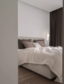 Designové nástěnné svítidlo Blob černá