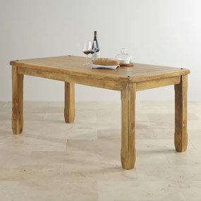 Indický nábytek - Jídelní stůl Devi 140x90 z mangového dřeva Mango natural
