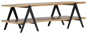 Konferenční stolek 115 x 60 x 40 cm masivní recyklované dřevo - Default Title