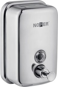 NOFER NOFER, Dávkovač mýdla 600ml, lestěná nerez, 03001.06.B