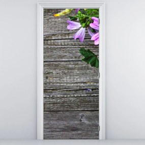 Fototapeta na dveře - Luční květiny (95x205cm)