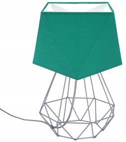 Stolní lampa DIAMOND 1, 1x textilní stínítko (výběr ze 12 barev), (výběr ze 3 barev konstrukce)