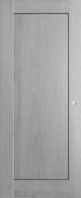 posuvné interiérové dveře do pouzdra FARO plné, model 1 Průchozí rozměr: 70 x 197 cm, Orientace dveří: Levé dveře, Dekor: Bílá