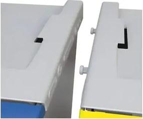 Denox Ekosystem modrý / Odpadkový koš / Tříděný odpad - papír / 25 l /