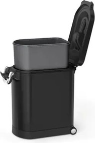 Simplehuman CW1887 černá ocel / Kontejner na krmivo / 25 l / vzduchotě