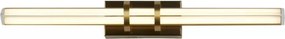 Searchlight 66412SB Nástěnné LED svítidlo PARMA ZLATÉ 47cm IP44