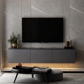 Kalune design TV stolek NEON antracitová