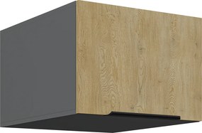 CREMONA ac | horní skříňka 50 NAGU-36 1F výklopná | 50 cm | HLUBOKÁ | antracit/cremona