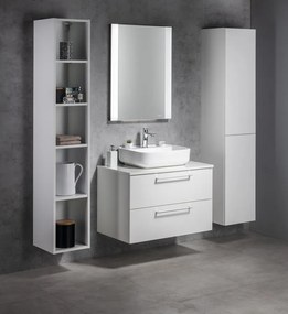 Sapho, ESPACE skříňka 35x172x32cm, 2x dvířka, levá/pravá, bílá lesk, ESC230-3030