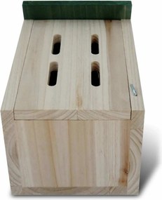 Domečky pro motýly 8 ks 14 x 15 x 22 cm dřevěné 276007