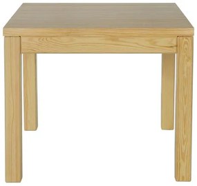 Jídelní stůl ST119, 140x75x90, borovice (Barva dřeva: Přírodní (lakovaná))